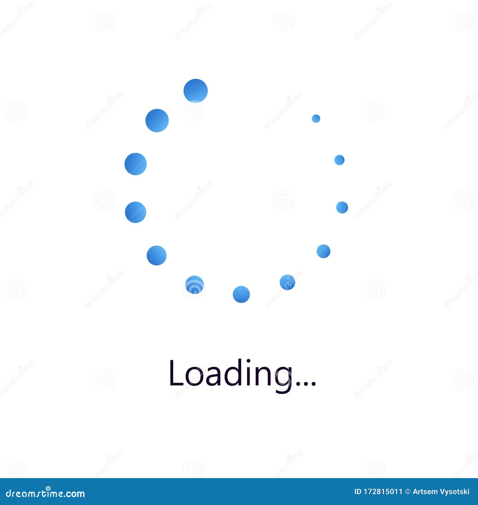Loading Icon. Loading Process Screen. Load Bar for Mobile and Other App ...