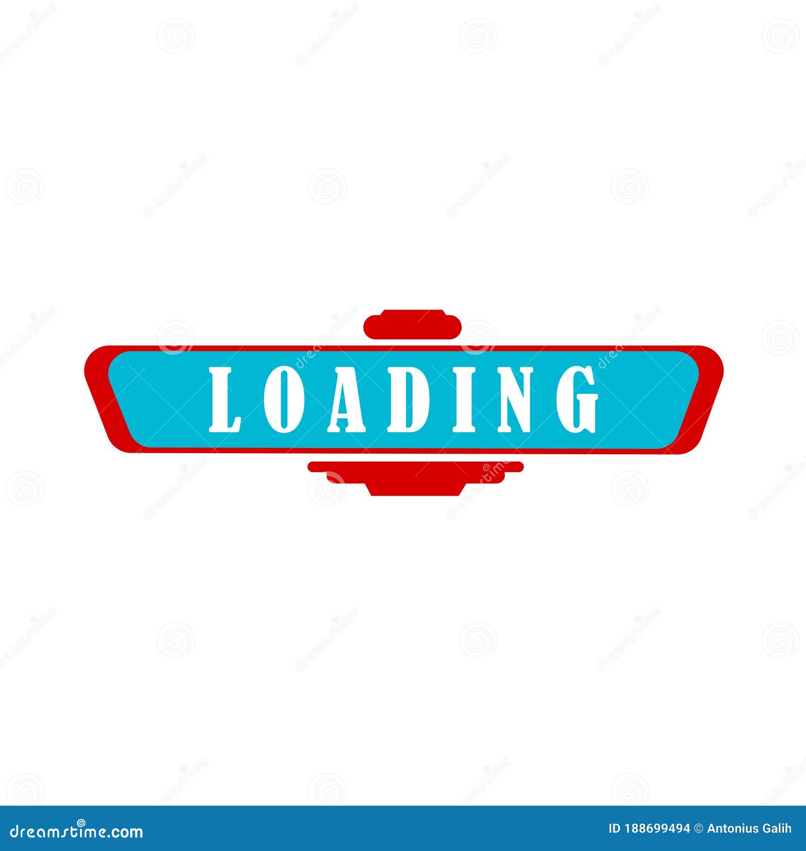 Loading Icon Progress Screen Vector Illustration Stock Vector ...