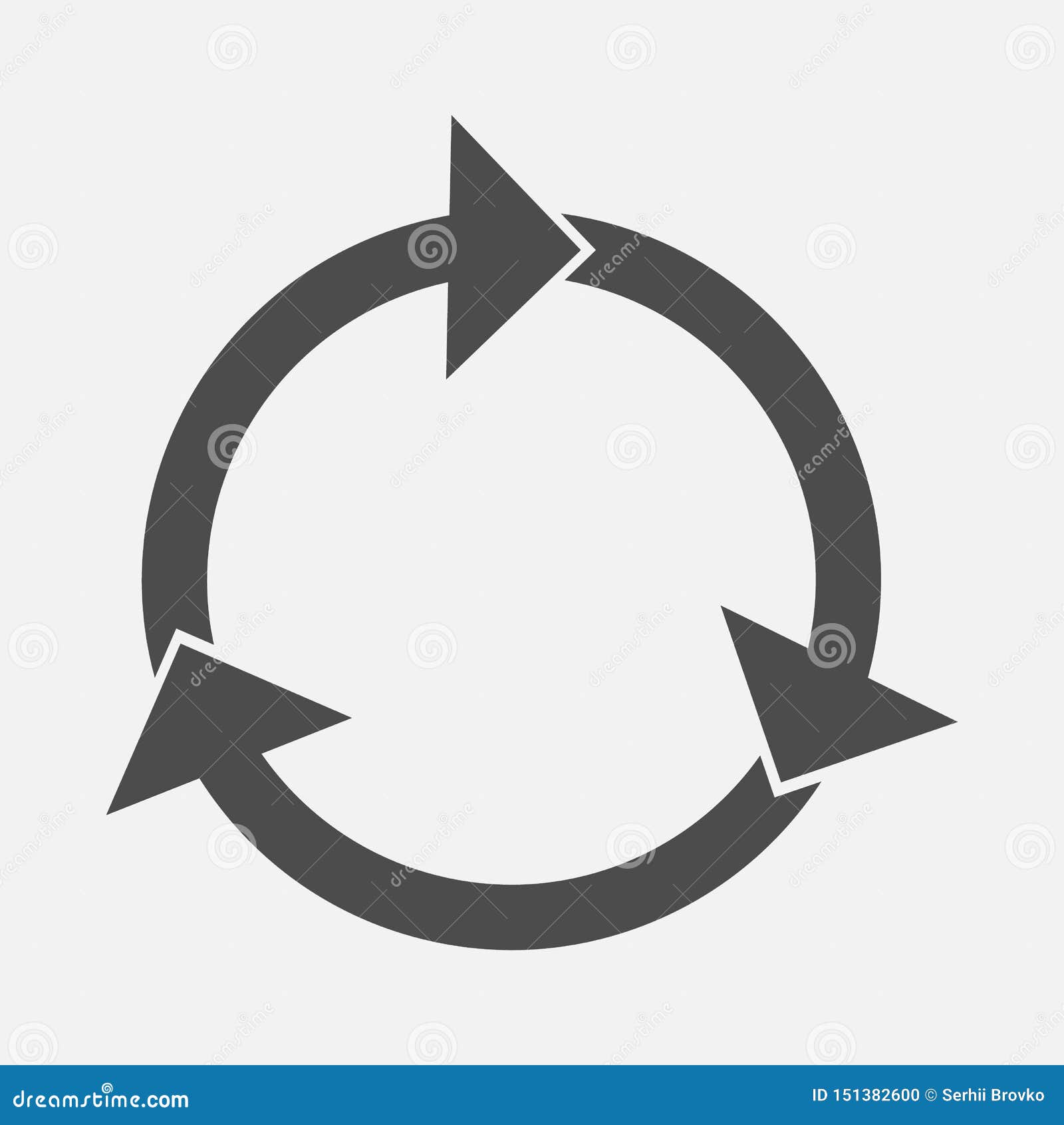 Loading Icon Reload Sign Isolated on White Background. Vector ...