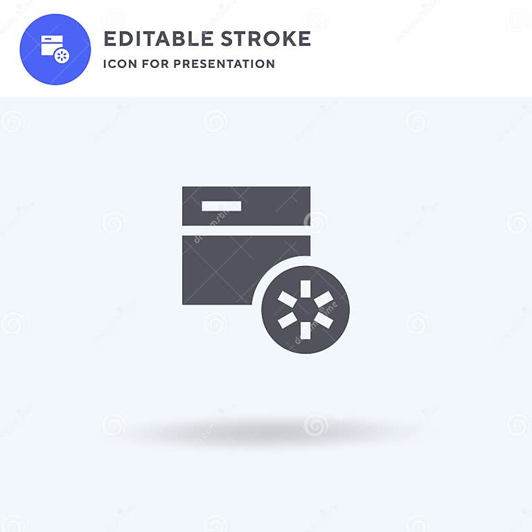 Loading Icon Vector, Filled Flat Sign, Solid Pictogram Isolated on ...