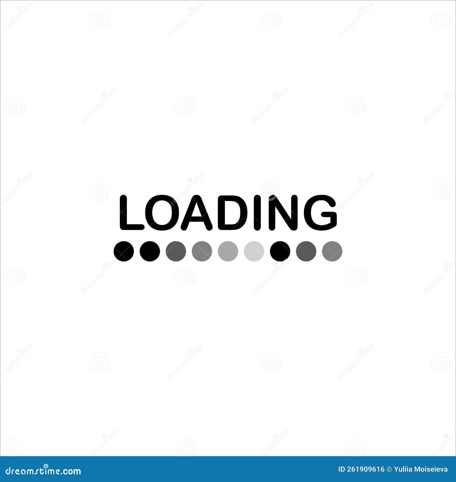 Loading Icon Vector Illustration Stock Vector - Illustration of graphic ...