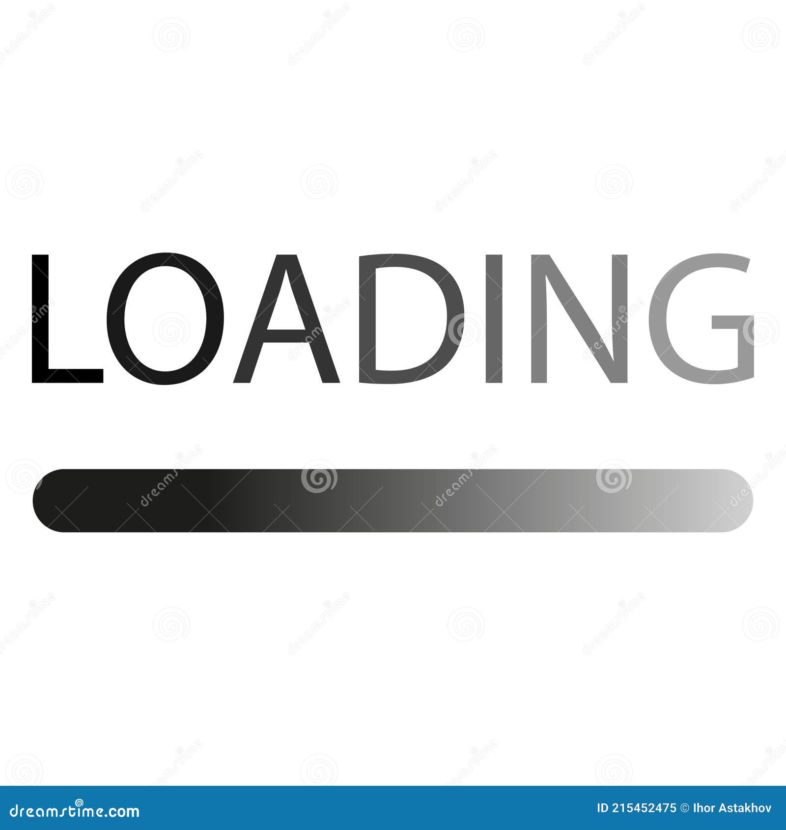 Loading Icon on White Backgraund, Load Illustration .Loading Word Logo ...