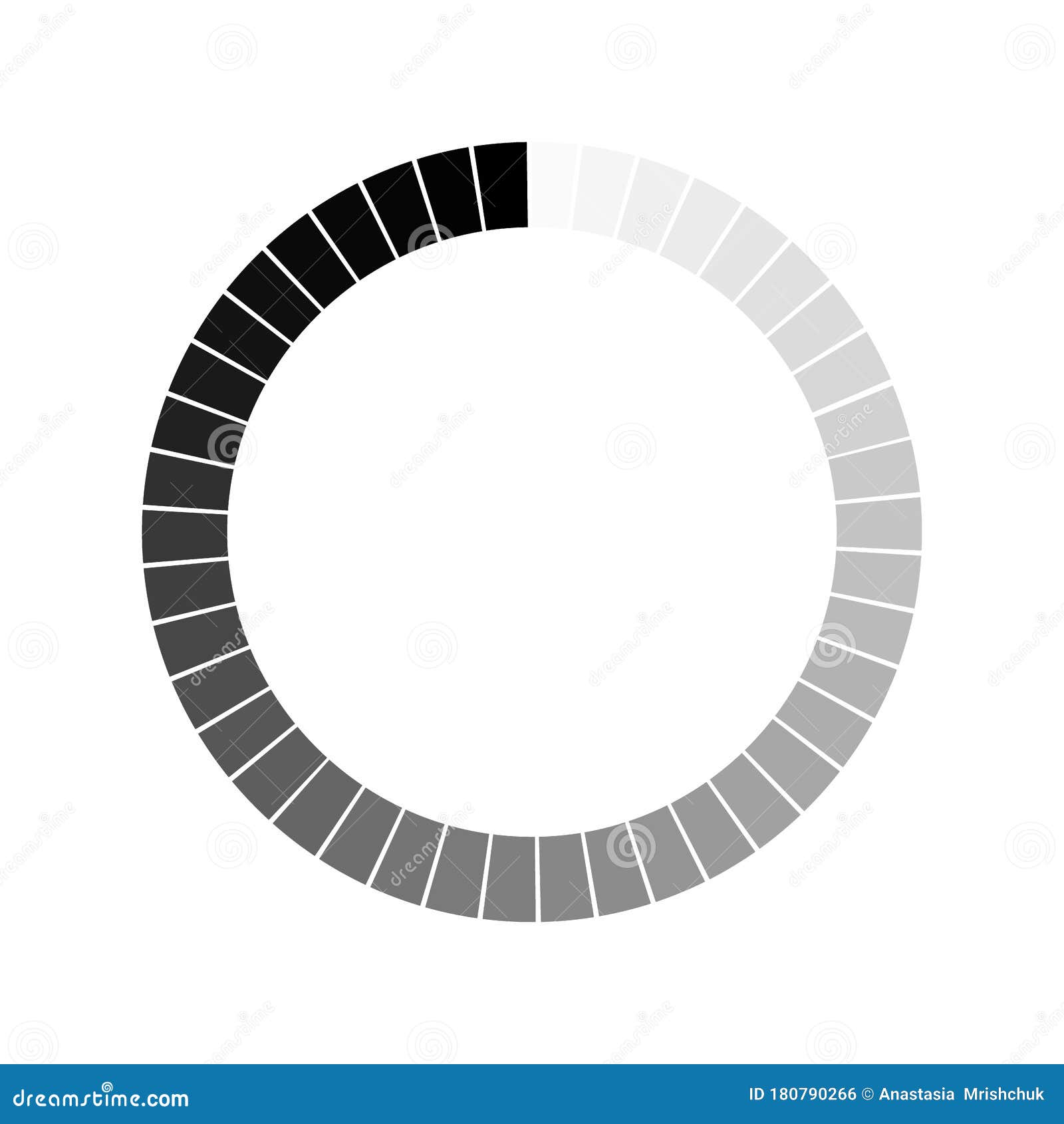 Loading Icon on White Background. Vector Illustration Stock ...