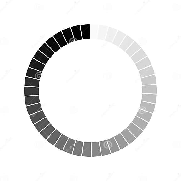 Loading Icon on White Background. Vector Illustration Stock ...