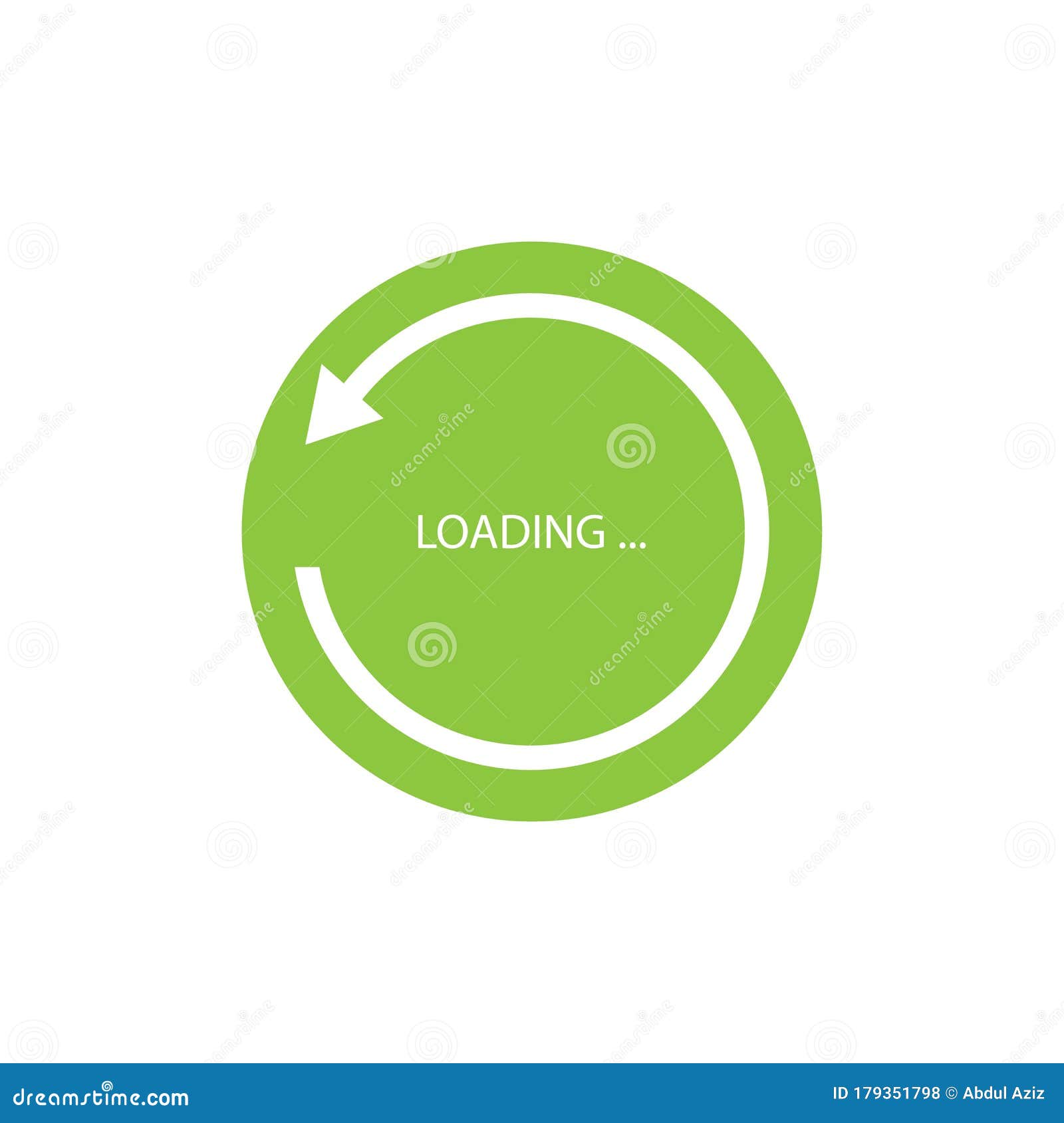 Loading Illustration Vector Design Stock Vector - Illustration of ...