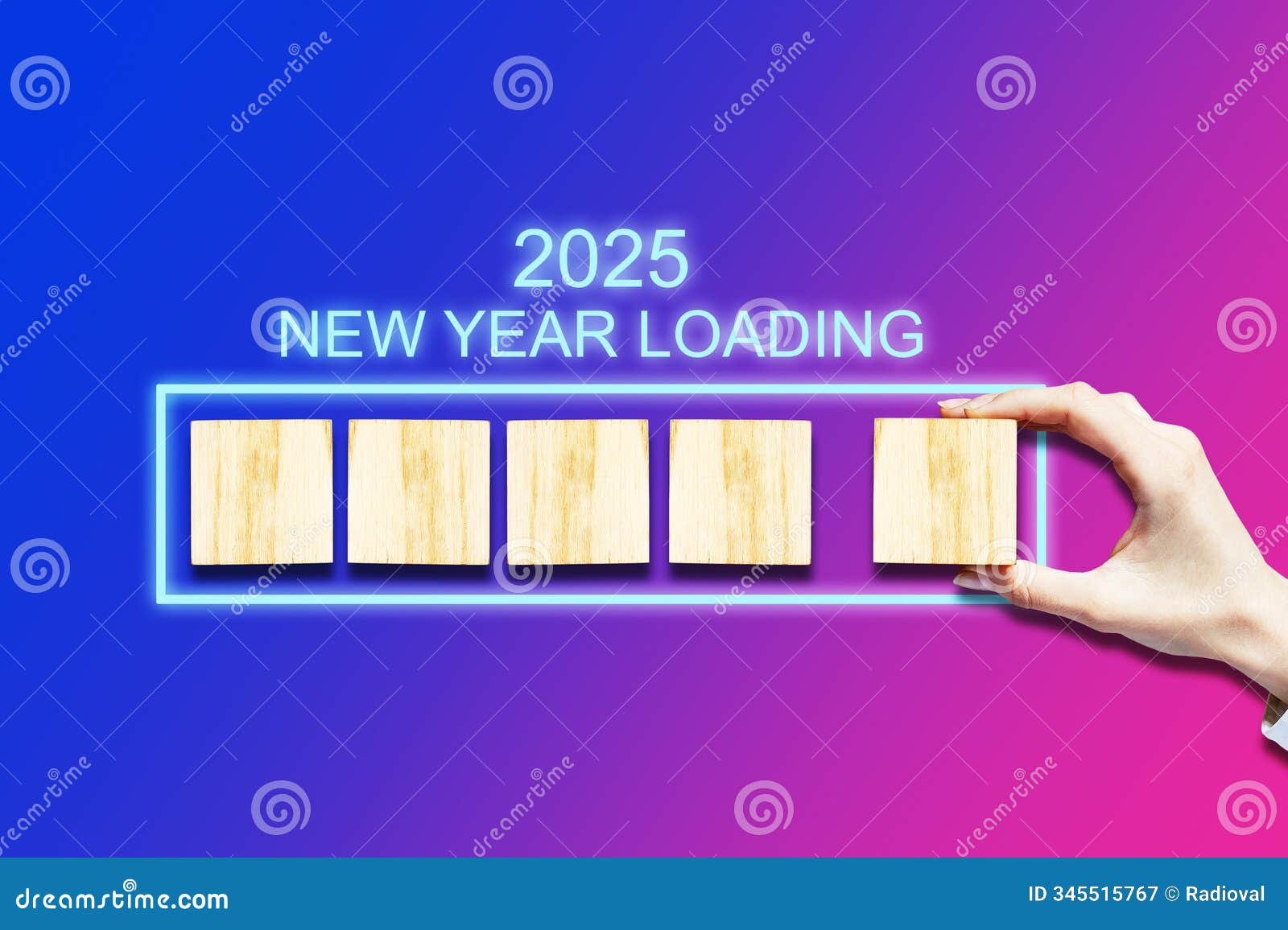 2025. Loading Indicator, on a Gradient Purple-blue Background. the ...