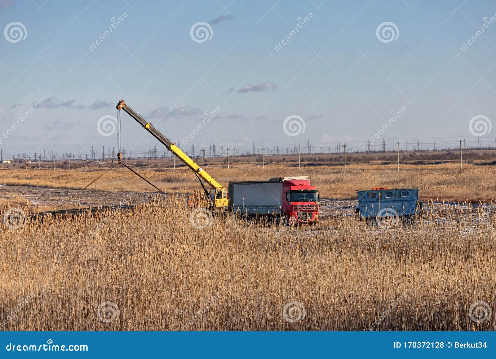 Loading of Large-diameter Steel Pipes in the Steppe Using a Truck Crane ...