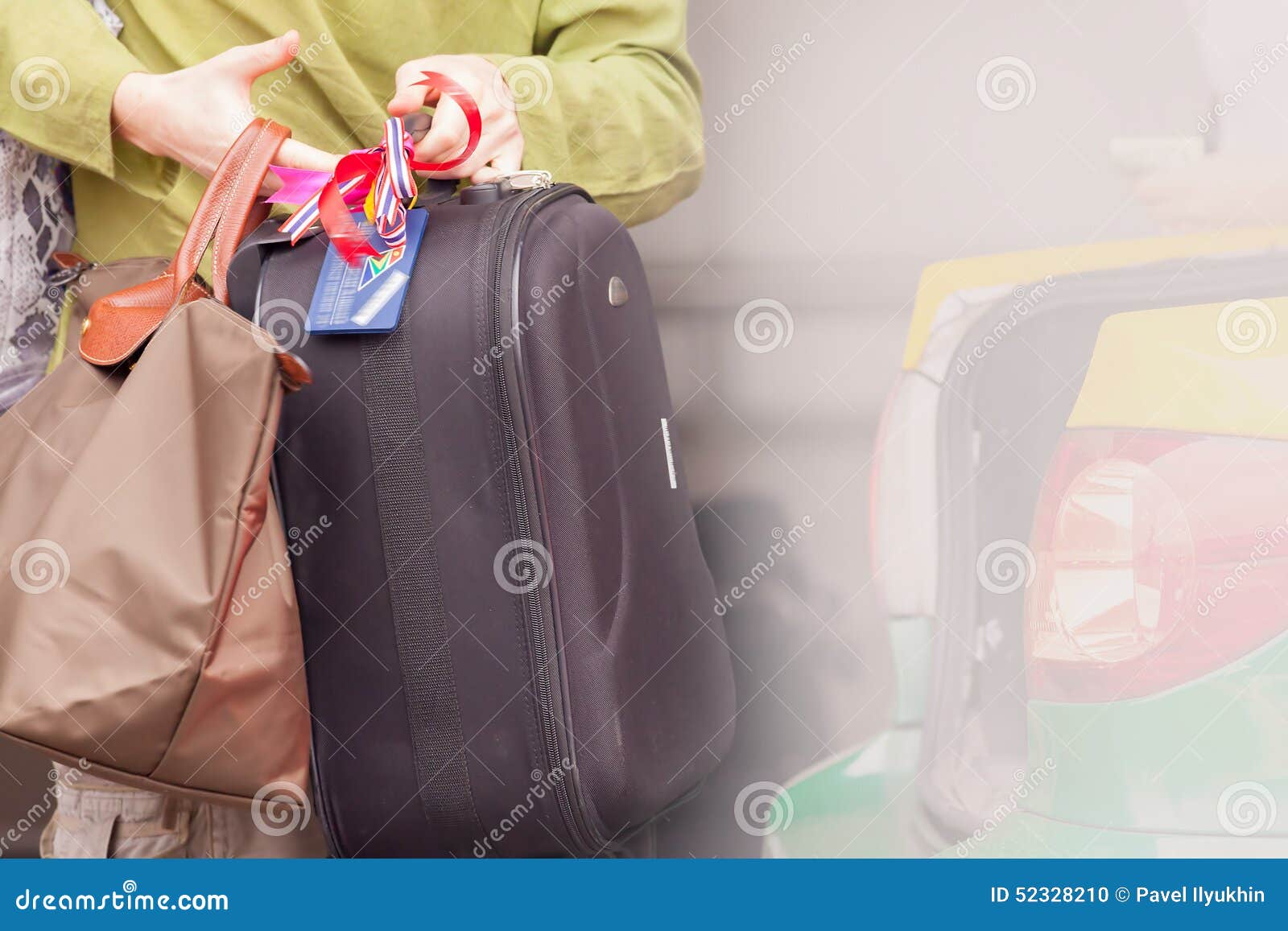 Loading luggage stock photo. Image of briefcase, voyage - 52328210