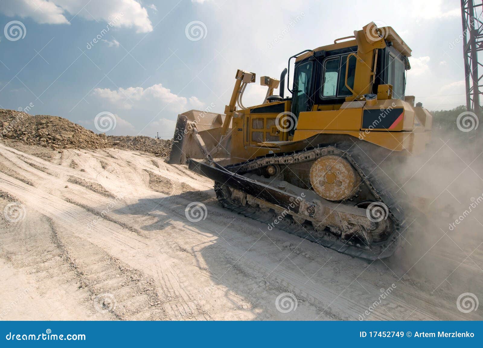 Loading machine stock image. Image of construction, equipment - 17452749