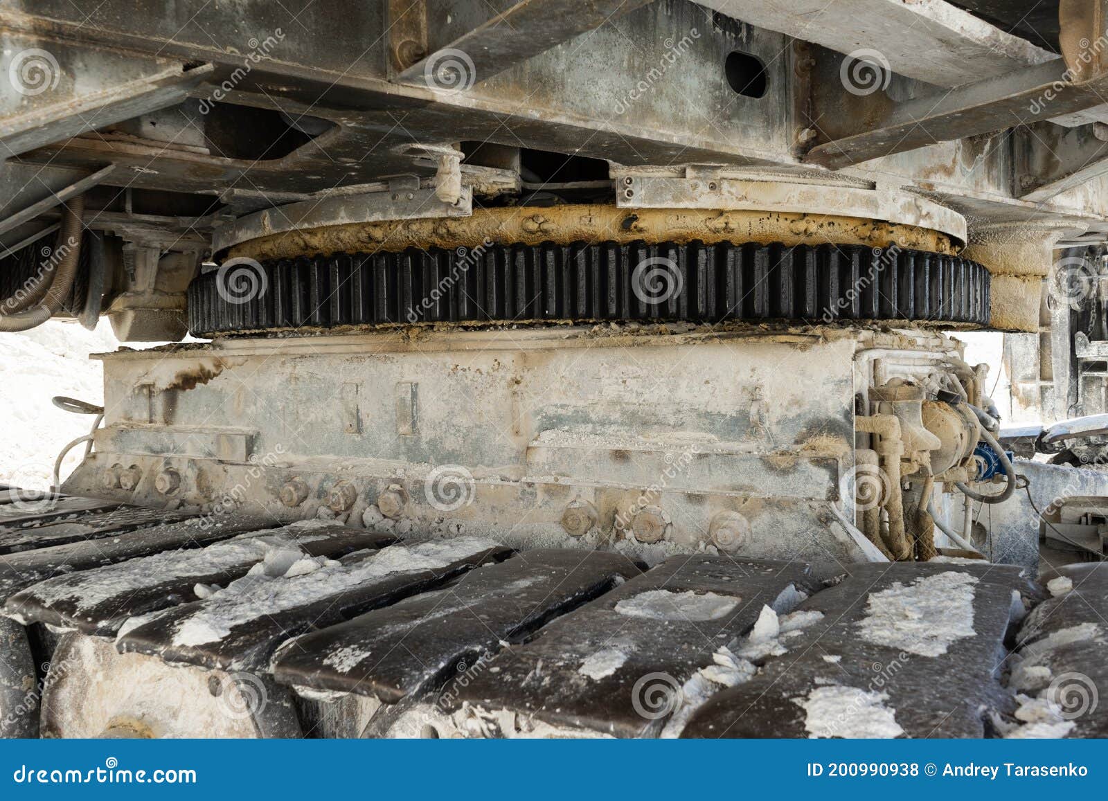 Loading Machine Swing Mechanism . Stock Photo - Image of engineering ...