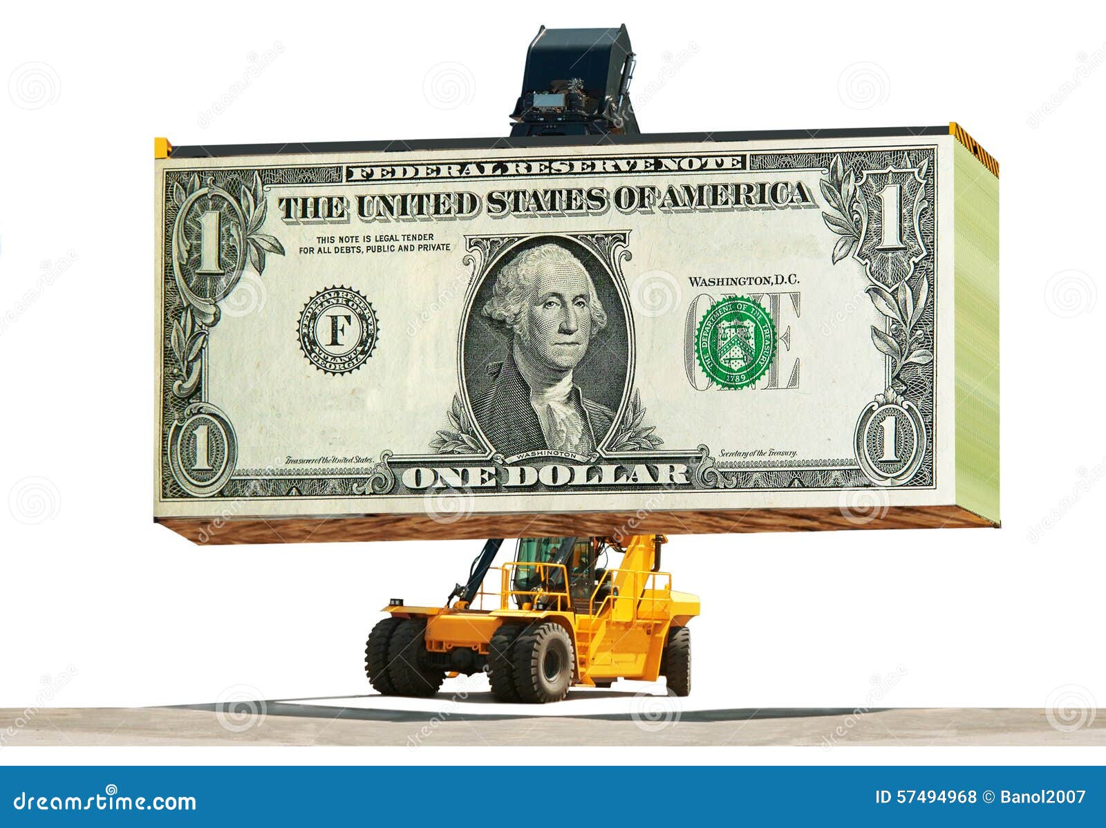 Loading Money for Business, Success. Stock Photo - Image of business ...