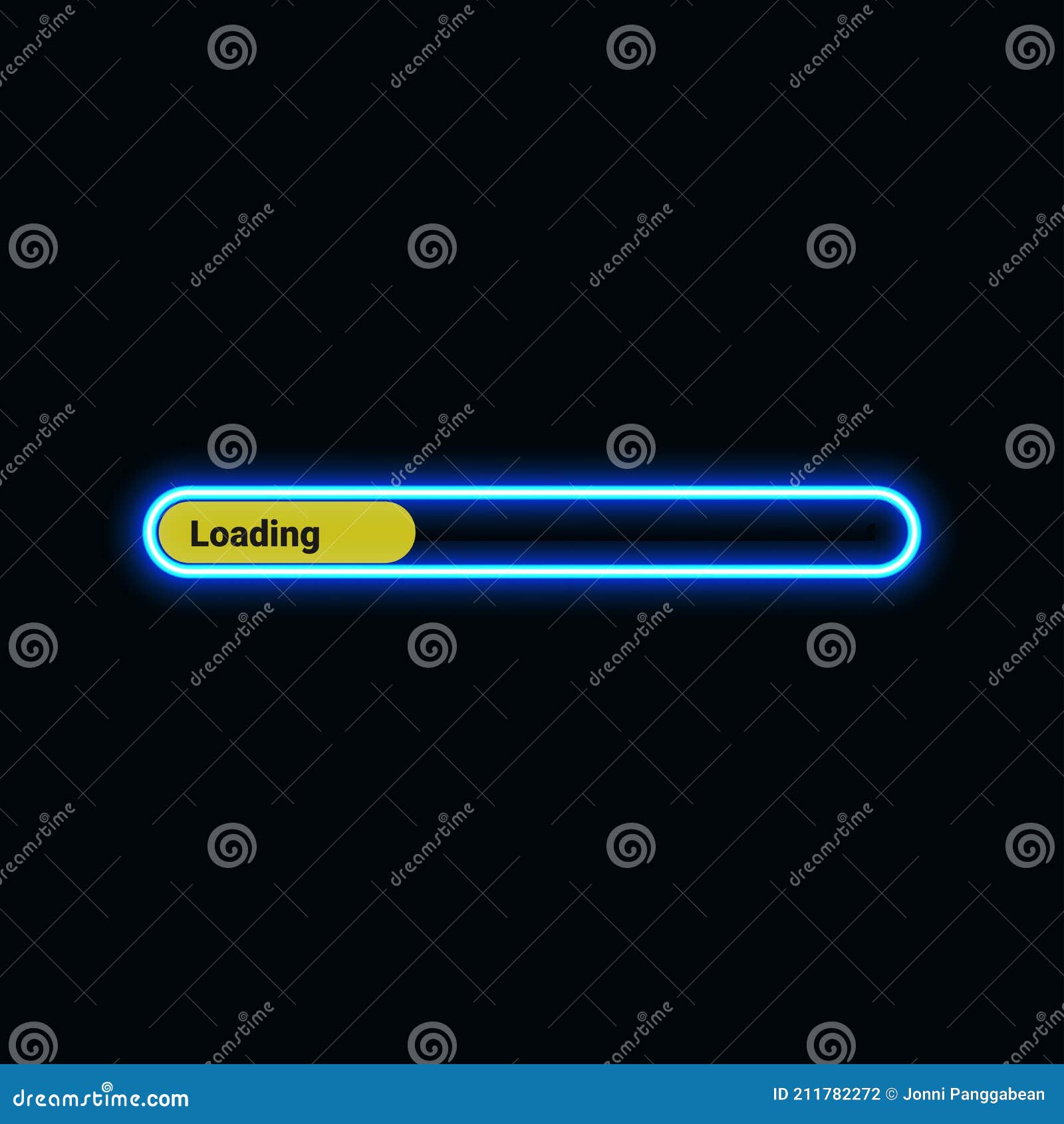 Loading Neon Icon for Website, Mobile Application and Template UI ...