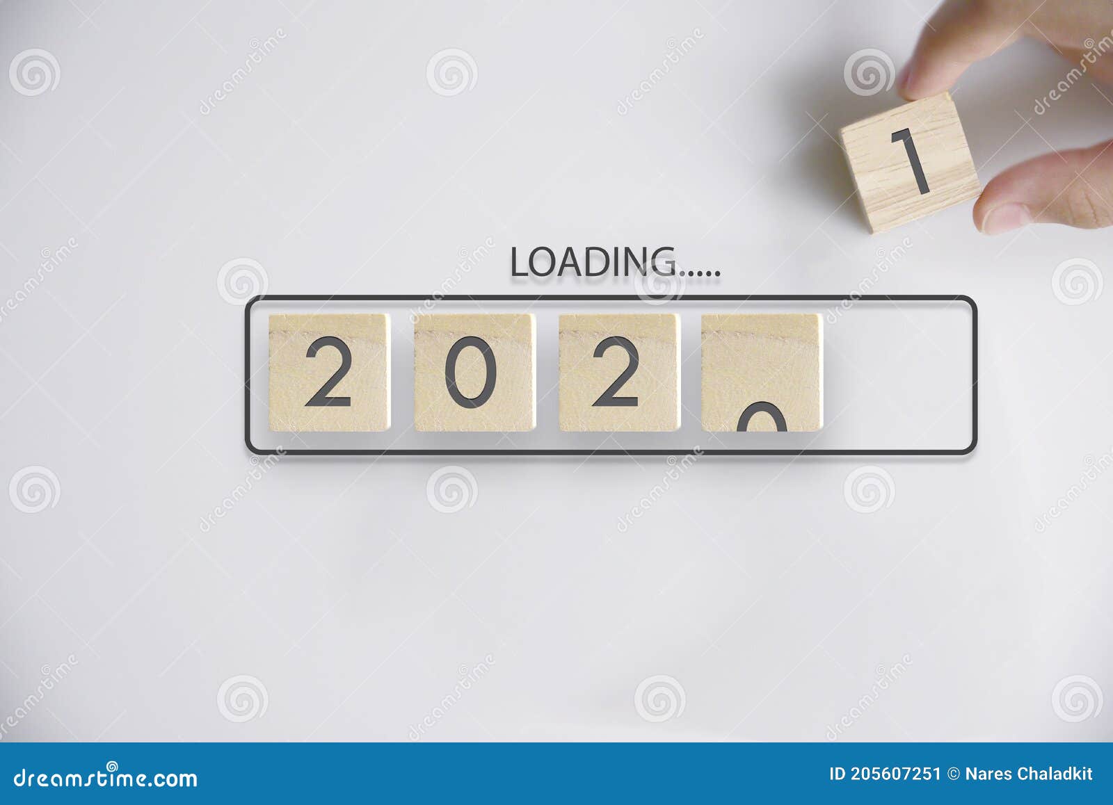 Loading New Year 2020 To 2021 Stock Image - Image of year, december ...