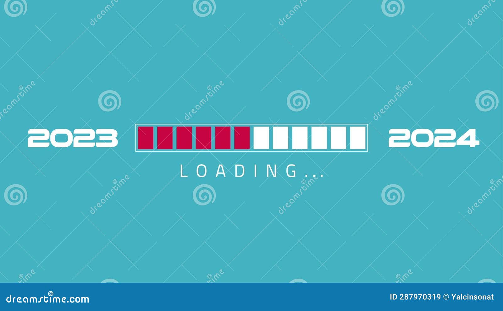 Loading New Year 2023 To 2024 in Progress Bar Stock Video - Video of ...