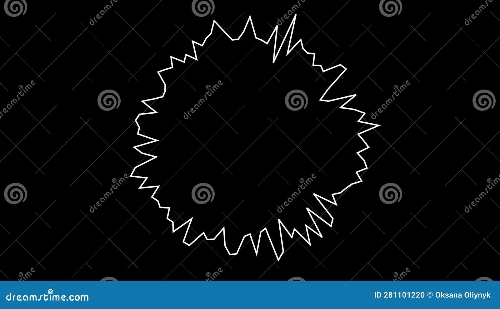 Loading Progress Bar with Electric Style. Circle Loader. Graphic ...