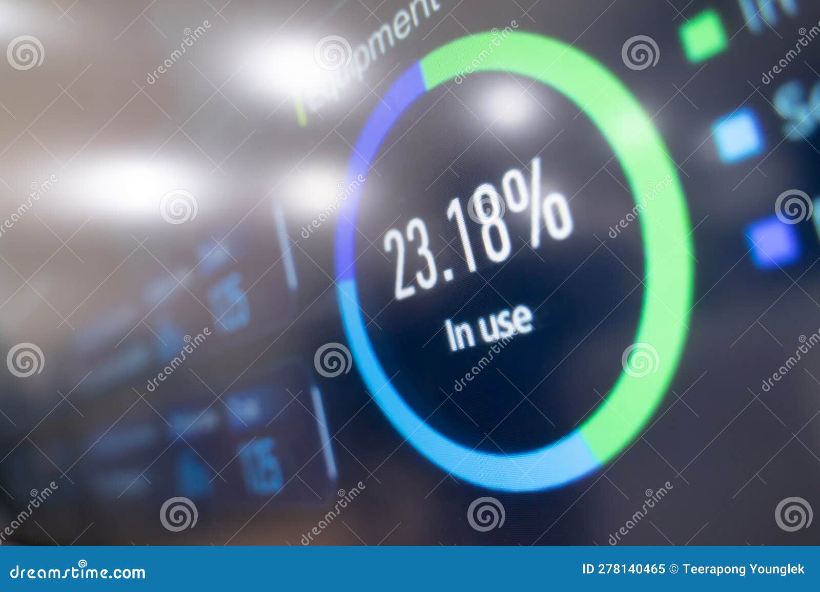 Loading Progress Bar Load or Download and Upload Circle and Speed ...