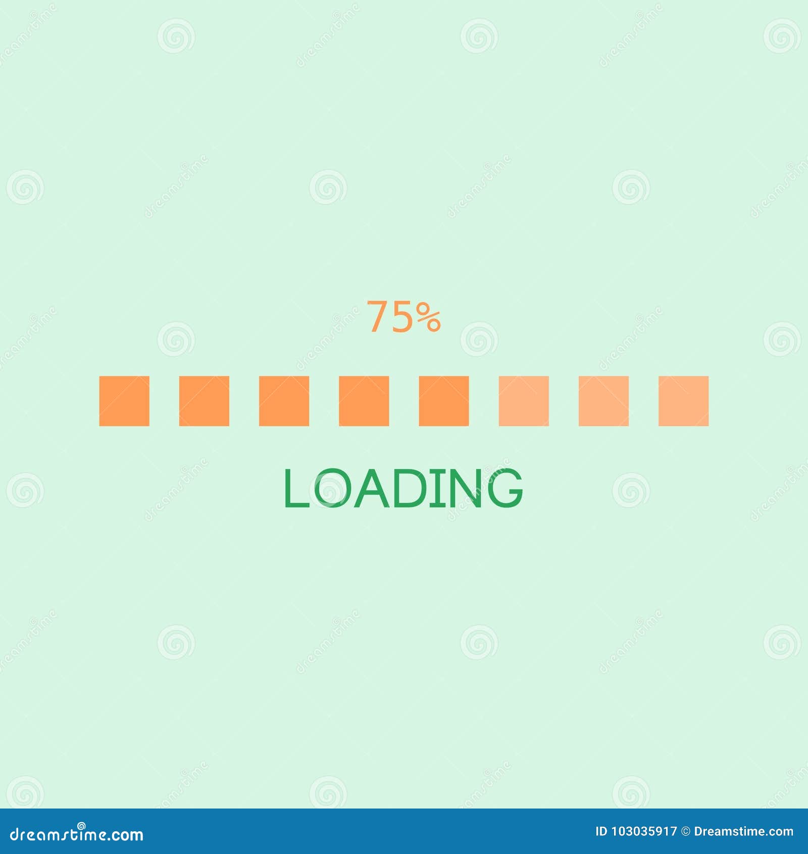 Loading Screen stock image. Illustration of cake, screen - 103035917