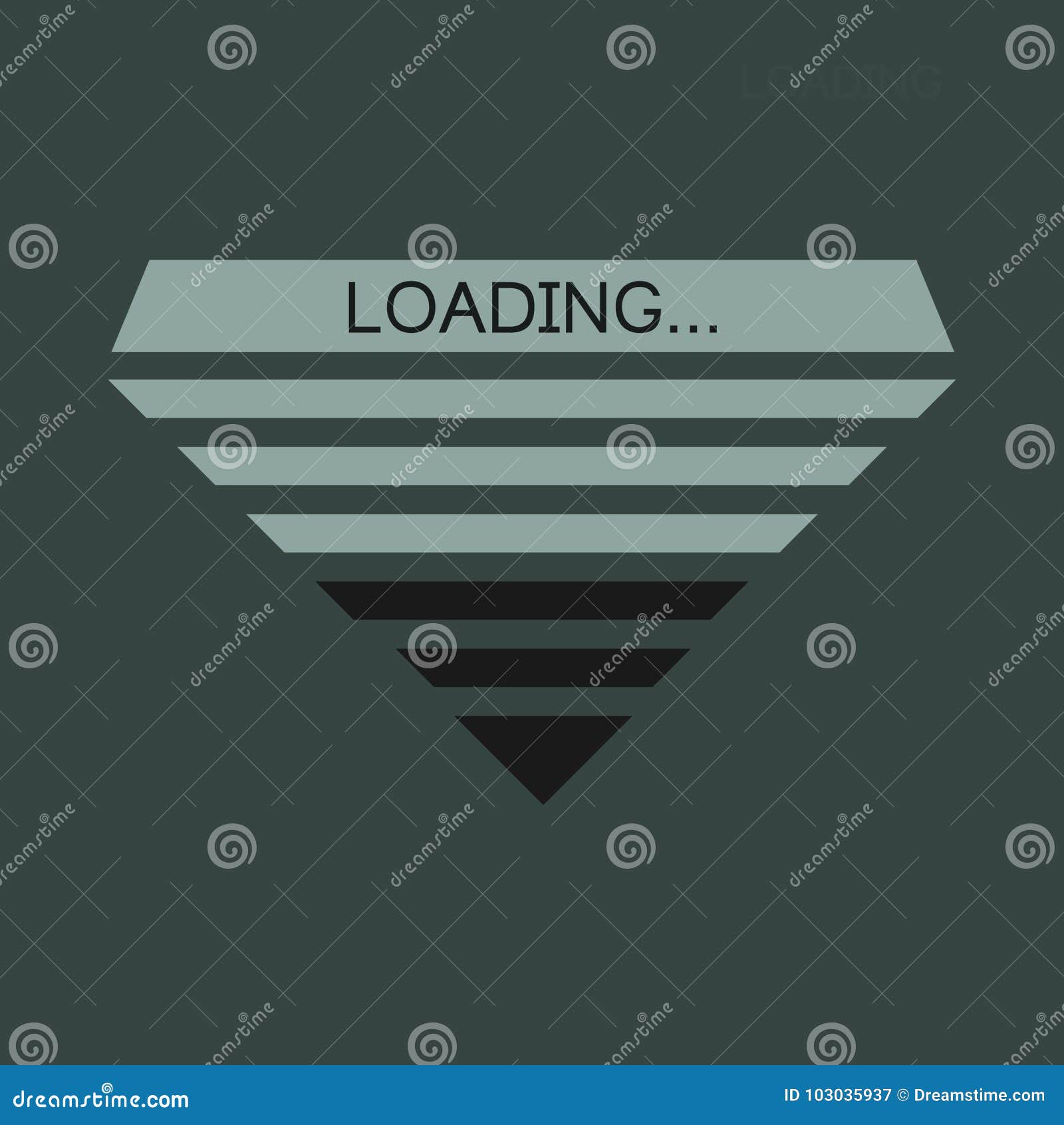 Loading Screen stock image. Illustration of ball, yellow - 103035937