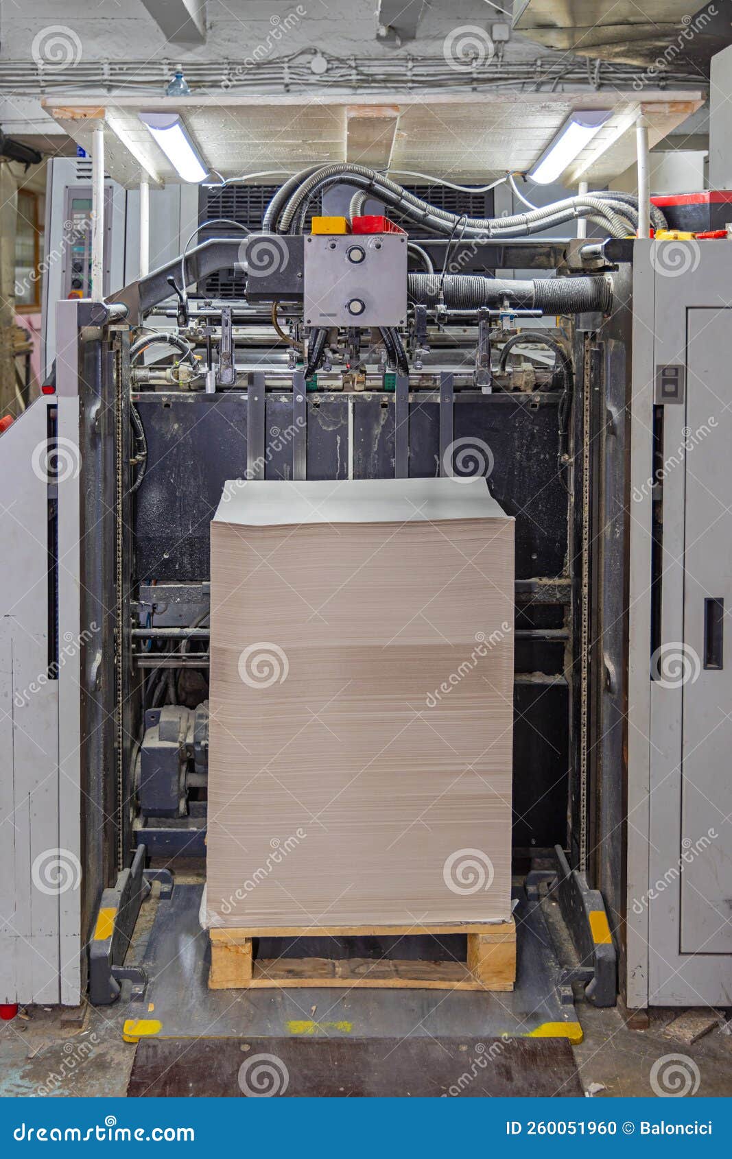 Loading Sheet Paper stock photo. Image of printing, print - 260051960