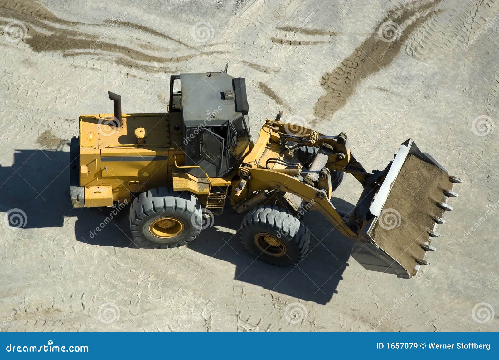 Loading stock image. Image of dirt, mineral, stone, bulldozer - 1657079