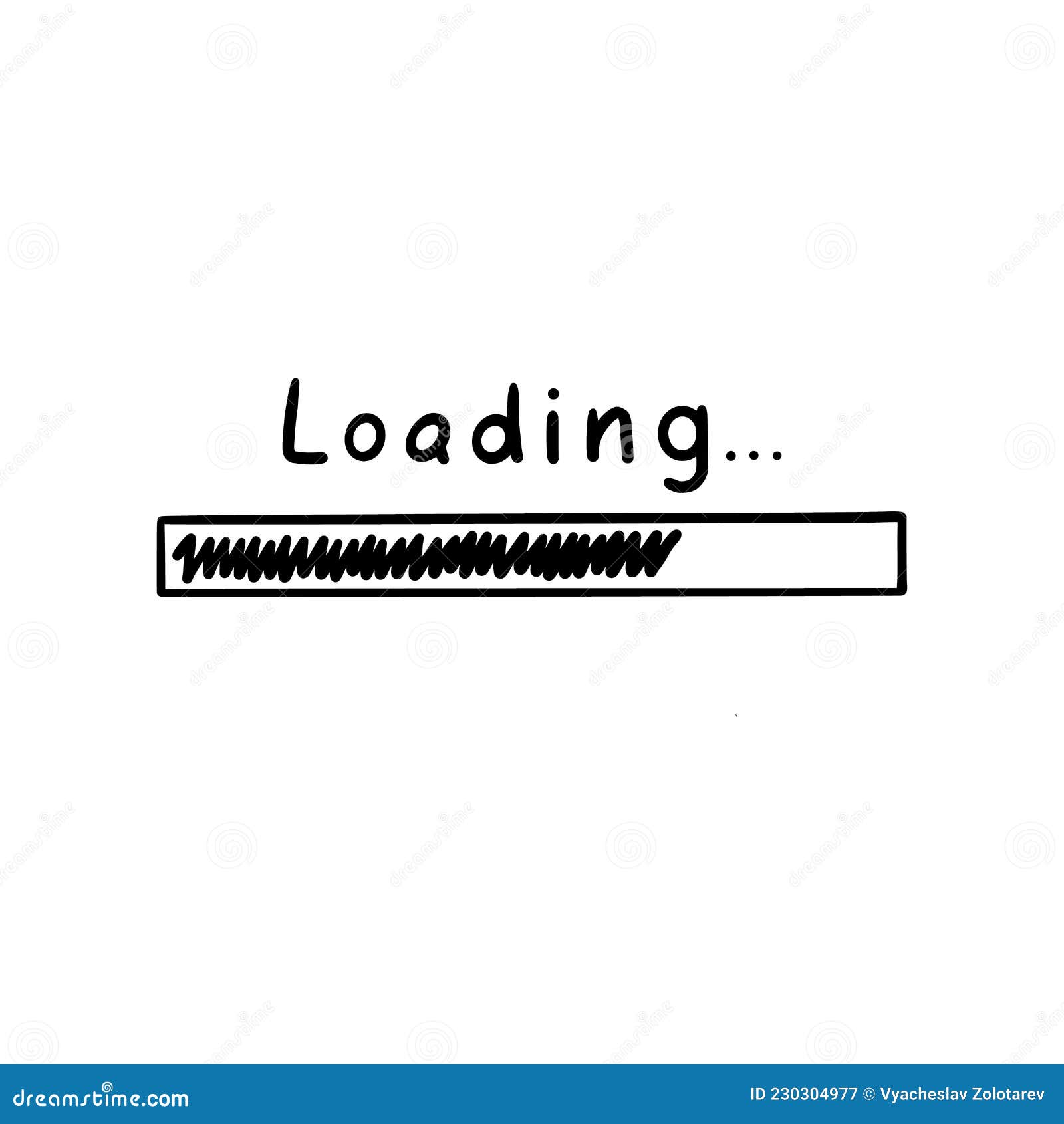Loading, Status and Progress Bar. Stock Vector - Illustration of ...
