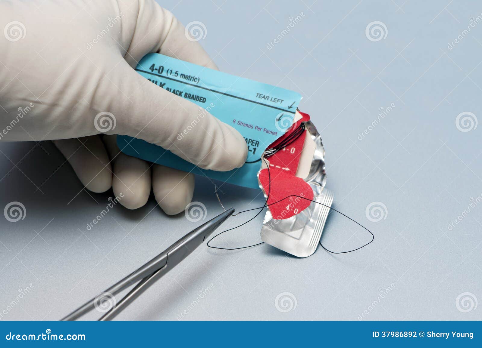 Loading Suture stock photo. Image of supplies, tool, gloves - 37986892