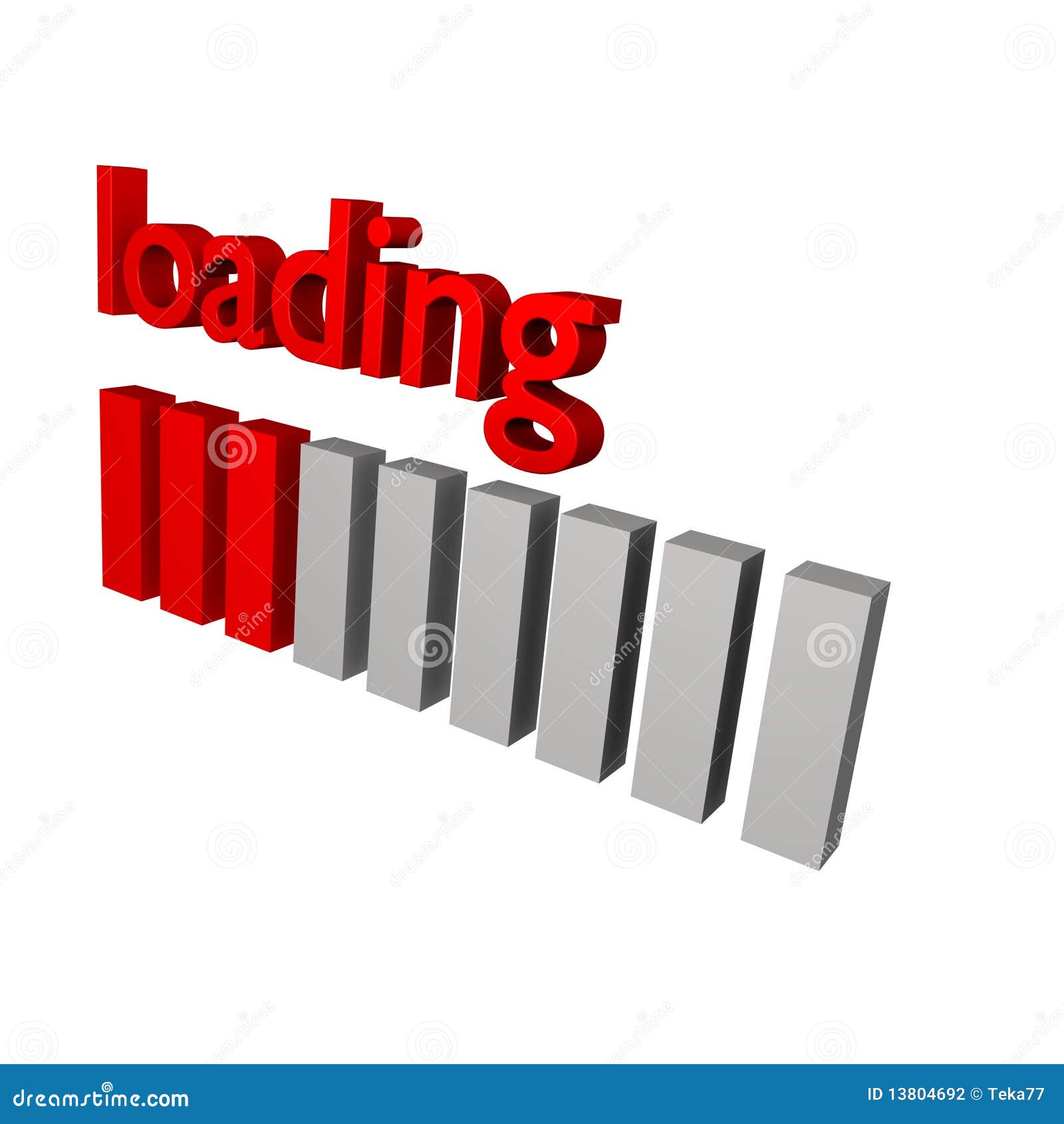 Loading symbol 3d stock illustration. Illustration of symbol - 13804692