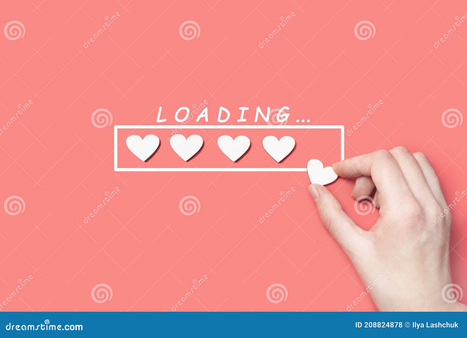 Loading from Symbols of Hearts. Stock Photo - Image of modern, shape ...