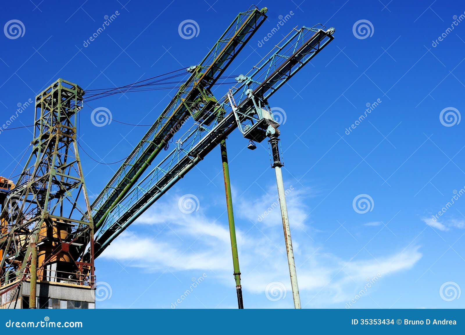 Loading system stock photo. Image of grain, processing - 35353434