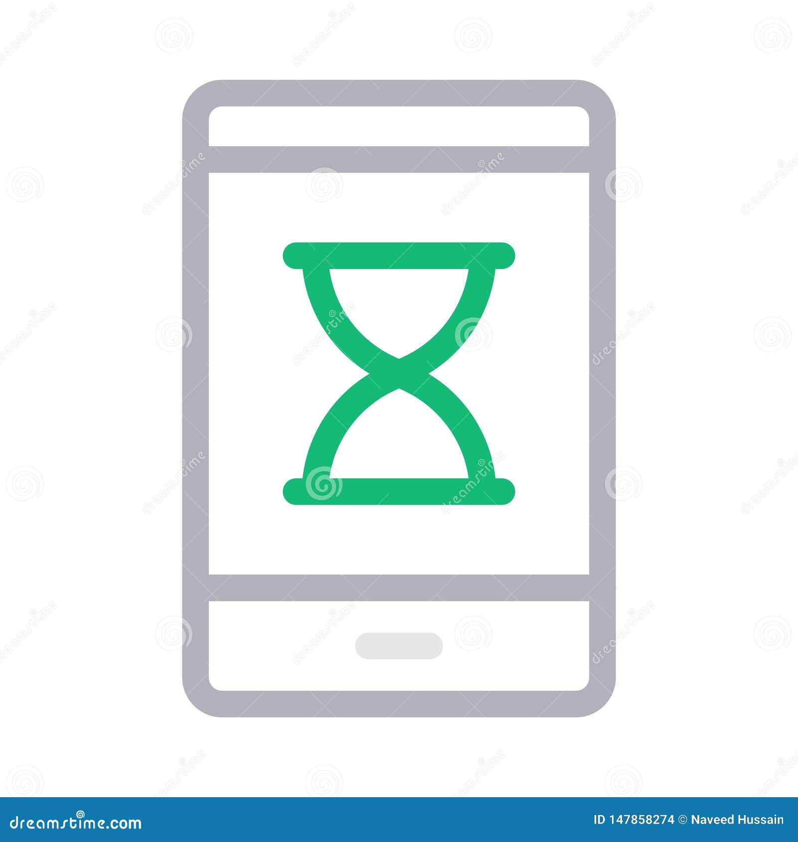 Loading Thin Color Line Vector Icon Stock Vector - Illustration of ...