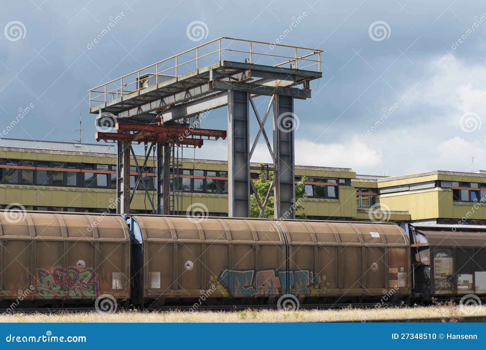 Loading trains stock photo. Image of rolling, export - 27348510