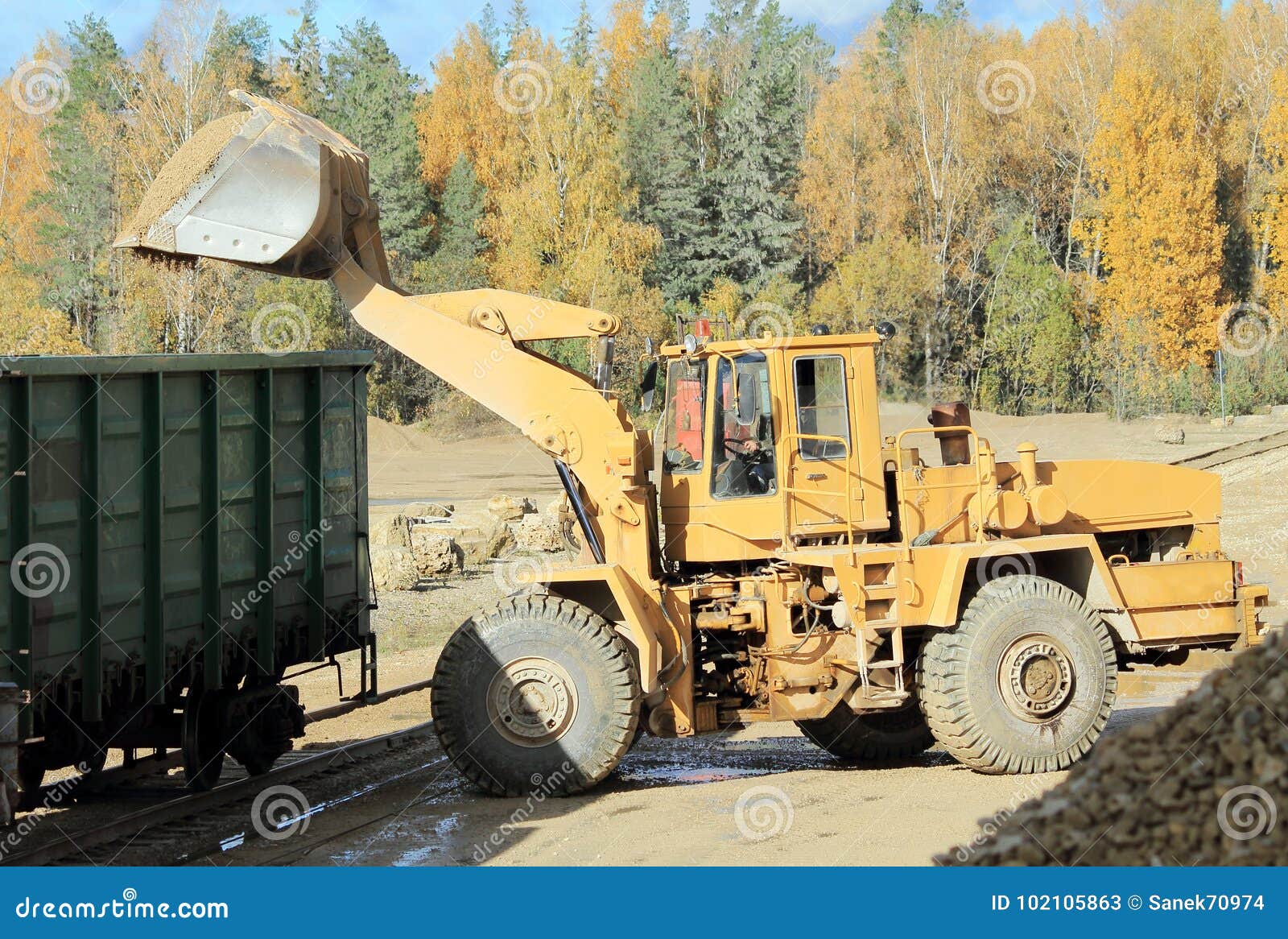 Loading of transport stock image. Image of heavy, vehicle - 102105863