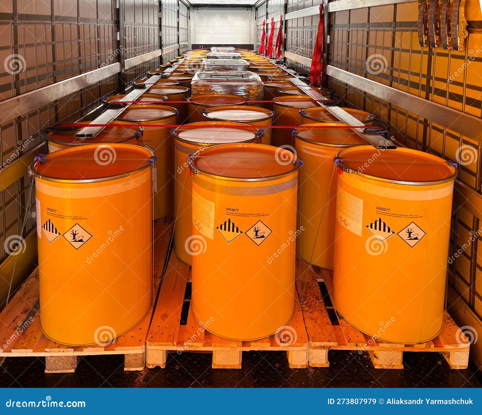 Loading, Transportation and Unloading of Barrels with Hazard Class 9 in ...