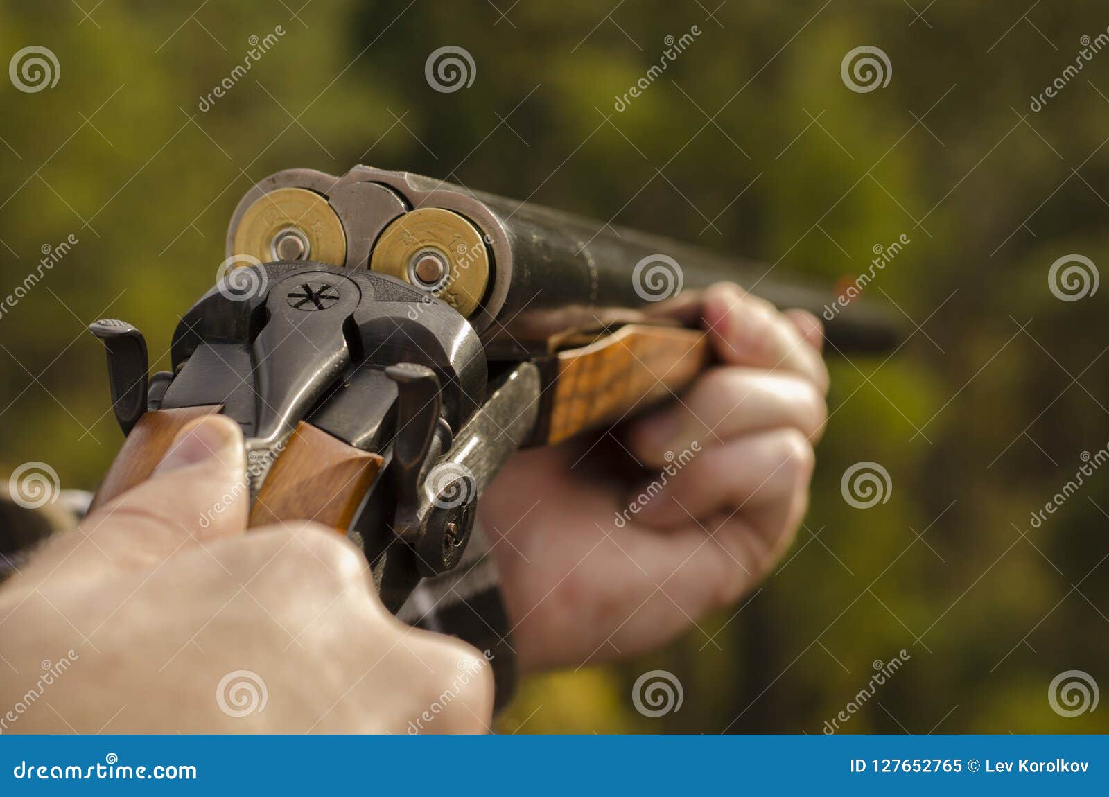 Coachgun loading process stock image. Image of loading - 127652765