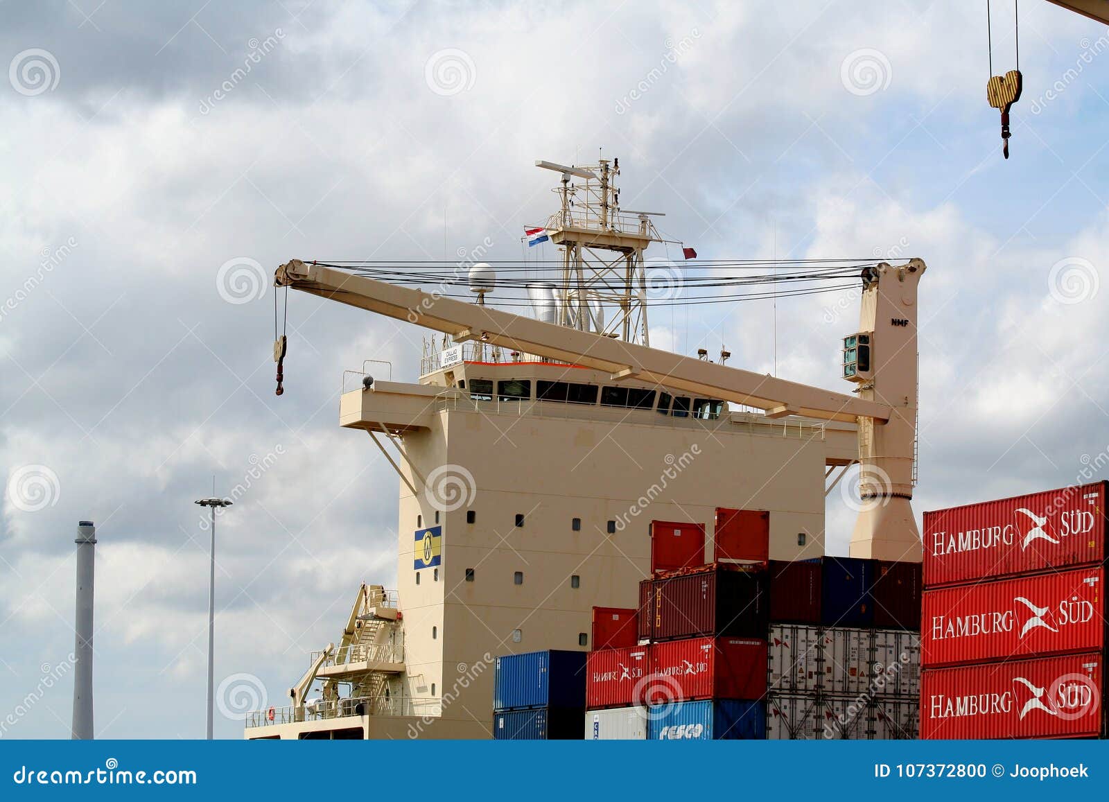 Loading or Unloading the Cargo Editorial Image - Image of rotterdam ...