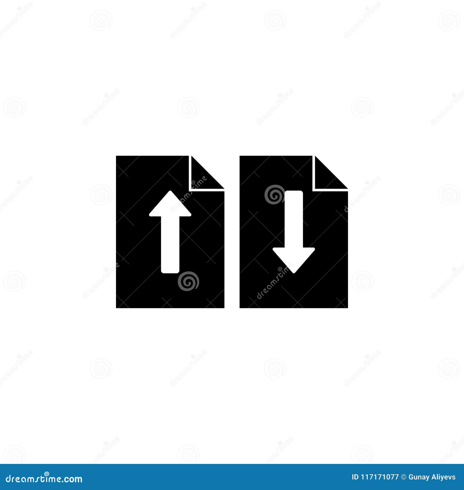 Loading and Unloading Documents Icon. Element of Web Icon for Mobile ...