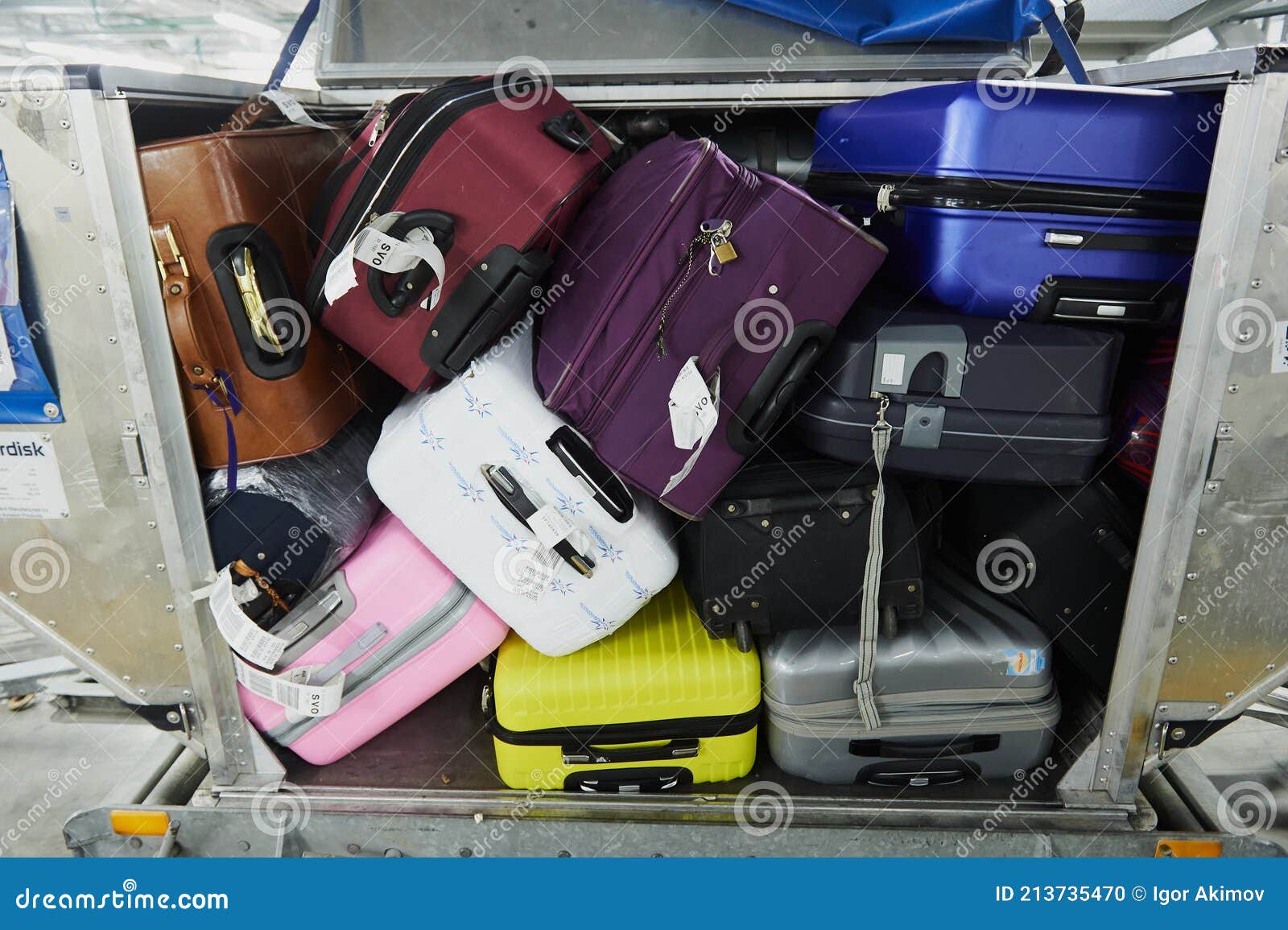 Loading and Unloading Operations and Baggage Control at the Airport ...