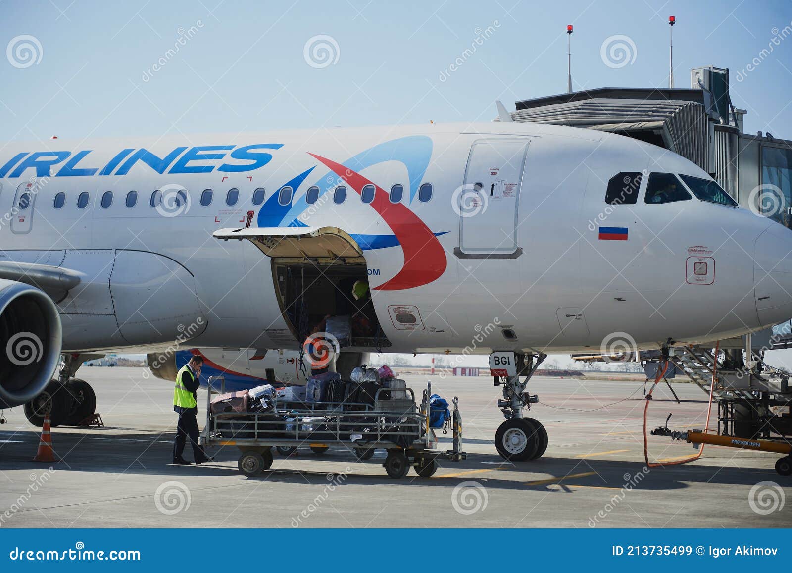 Loading and Unloading Operations and Baggage Control at the Airport ...