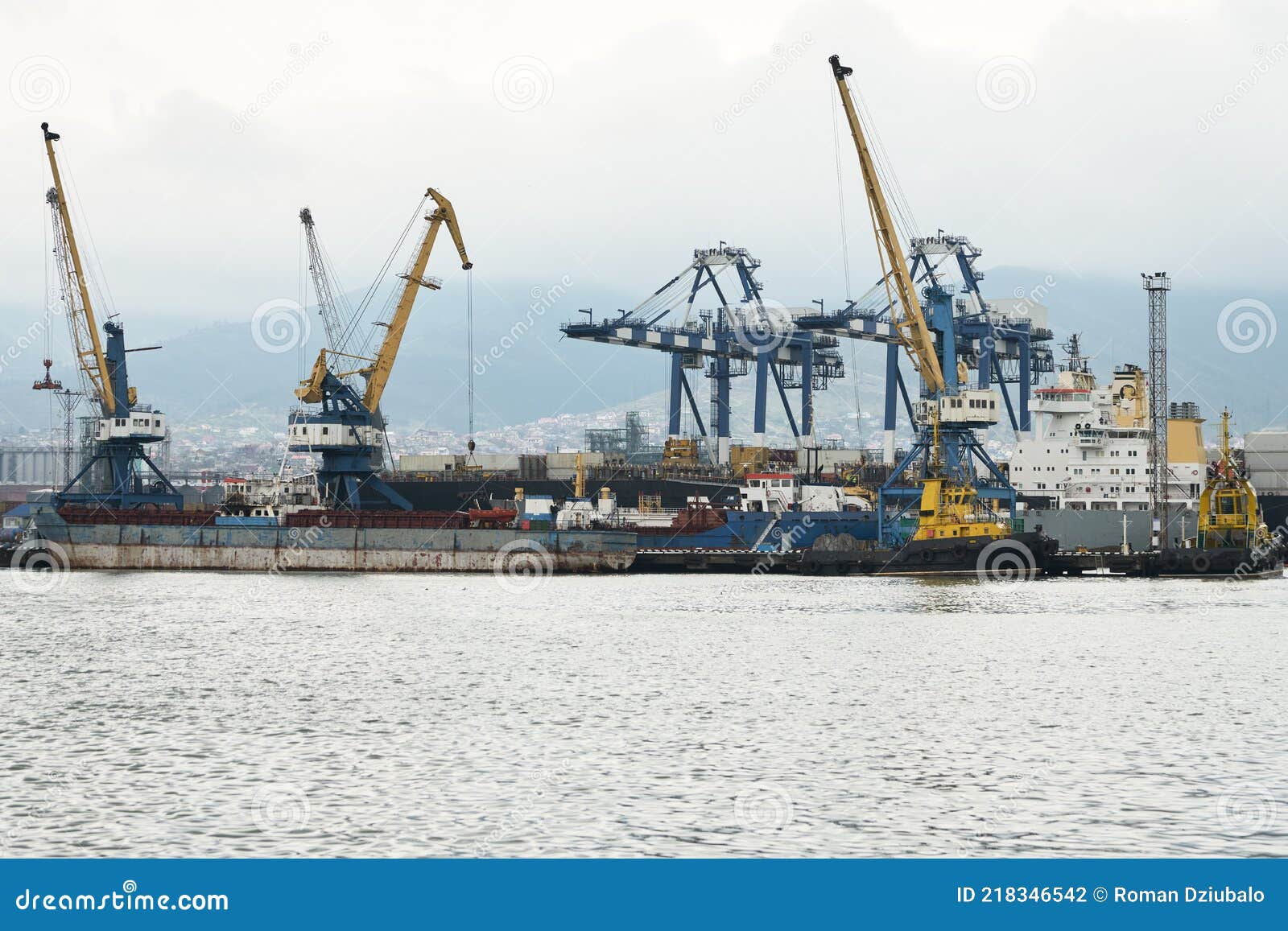 Loading and Unloading Operations in the Water Area of the Sea Cargo ...
