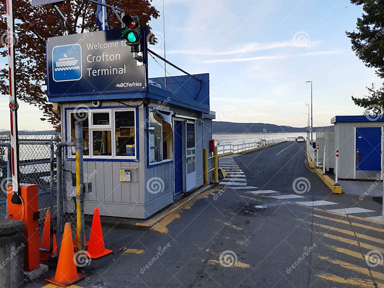 Loading and Unloading Ramp at Small Ferry Terminal Editorial Stock ...