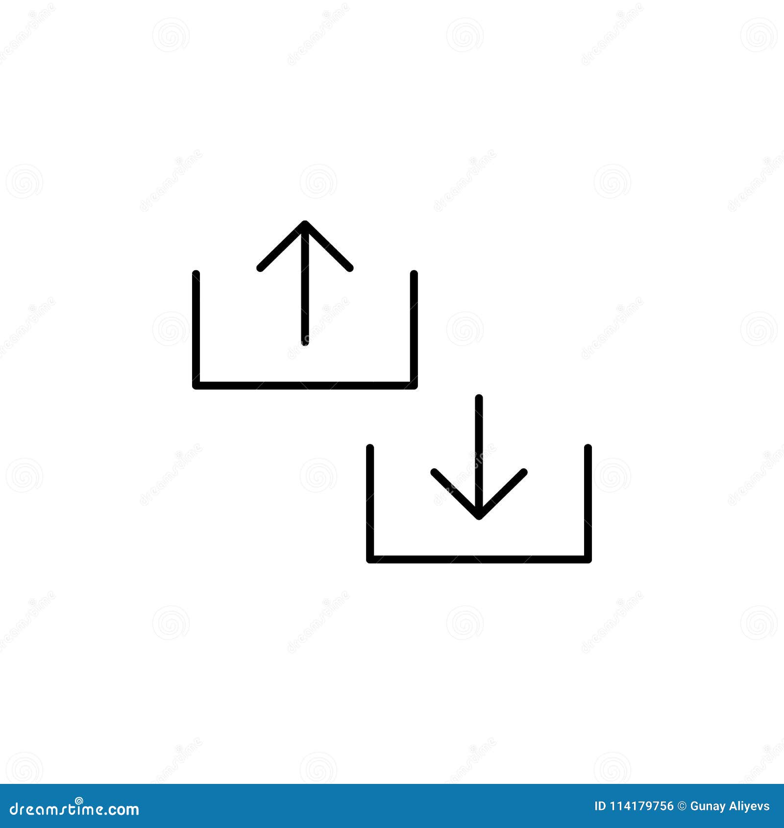 Loading and Unloading Sign Icon. Element of Simple Icon for Websites ...