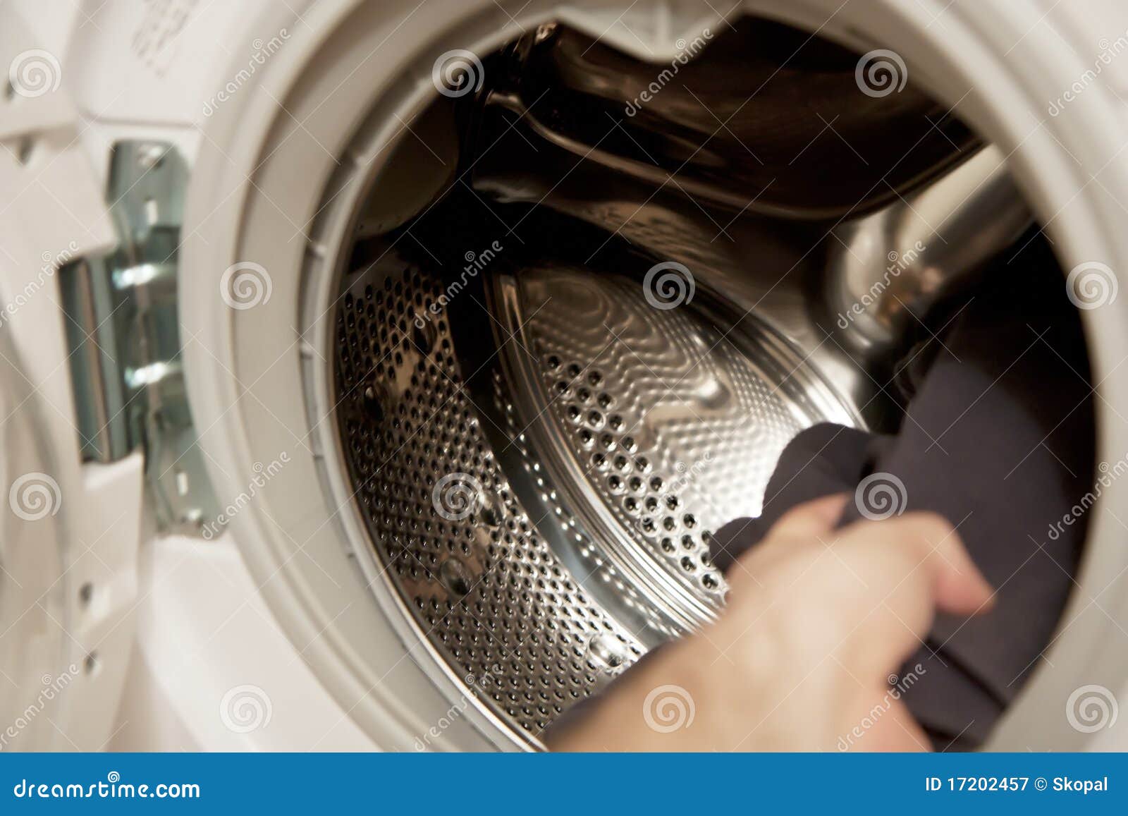 Loading washing machine stock image. Image of load, door - 17202457