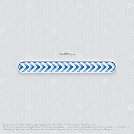 Loading web design blue stock illustration. Illustration of program ...