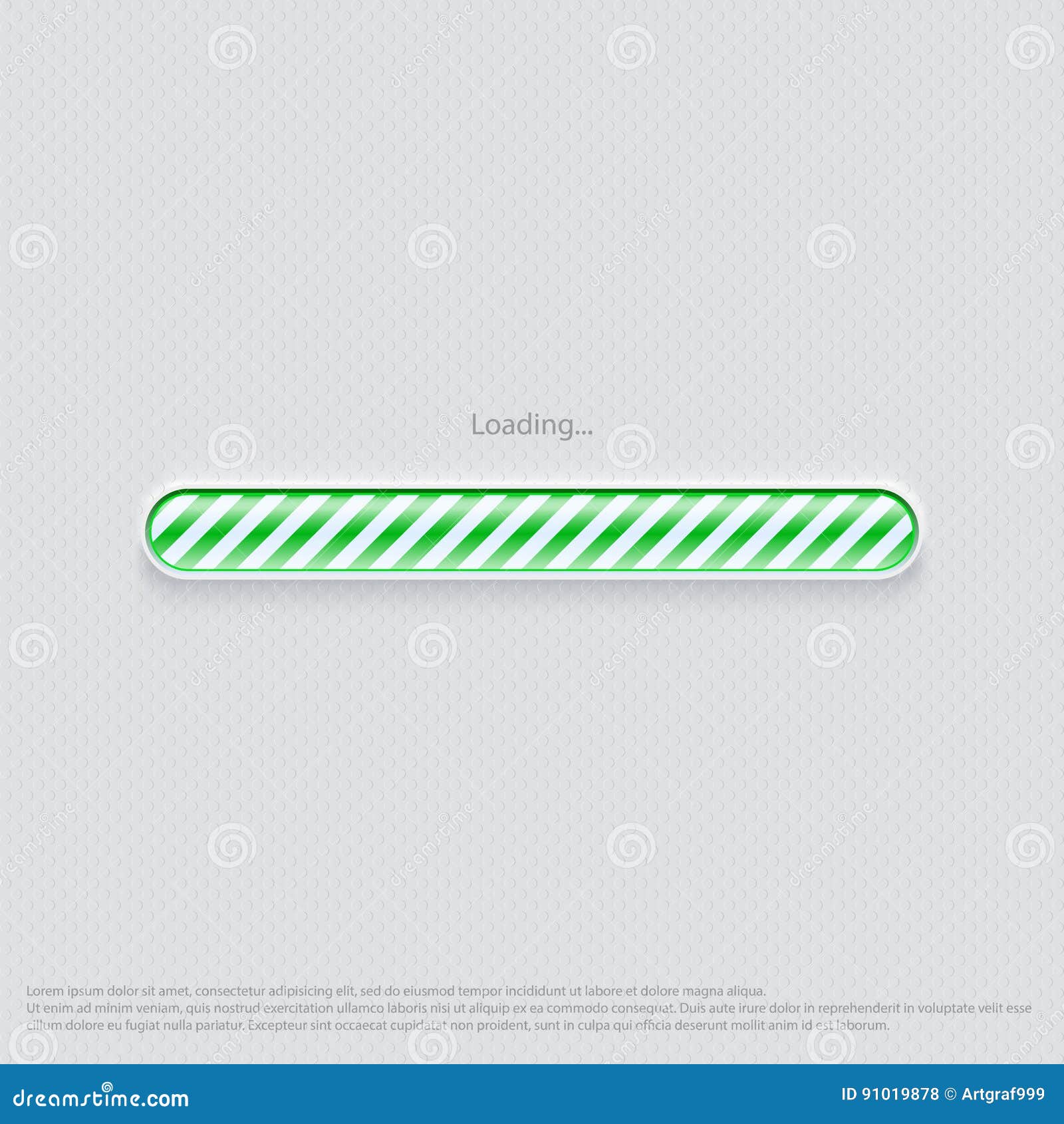 Loading web design green stock illustration. Illustration of ...