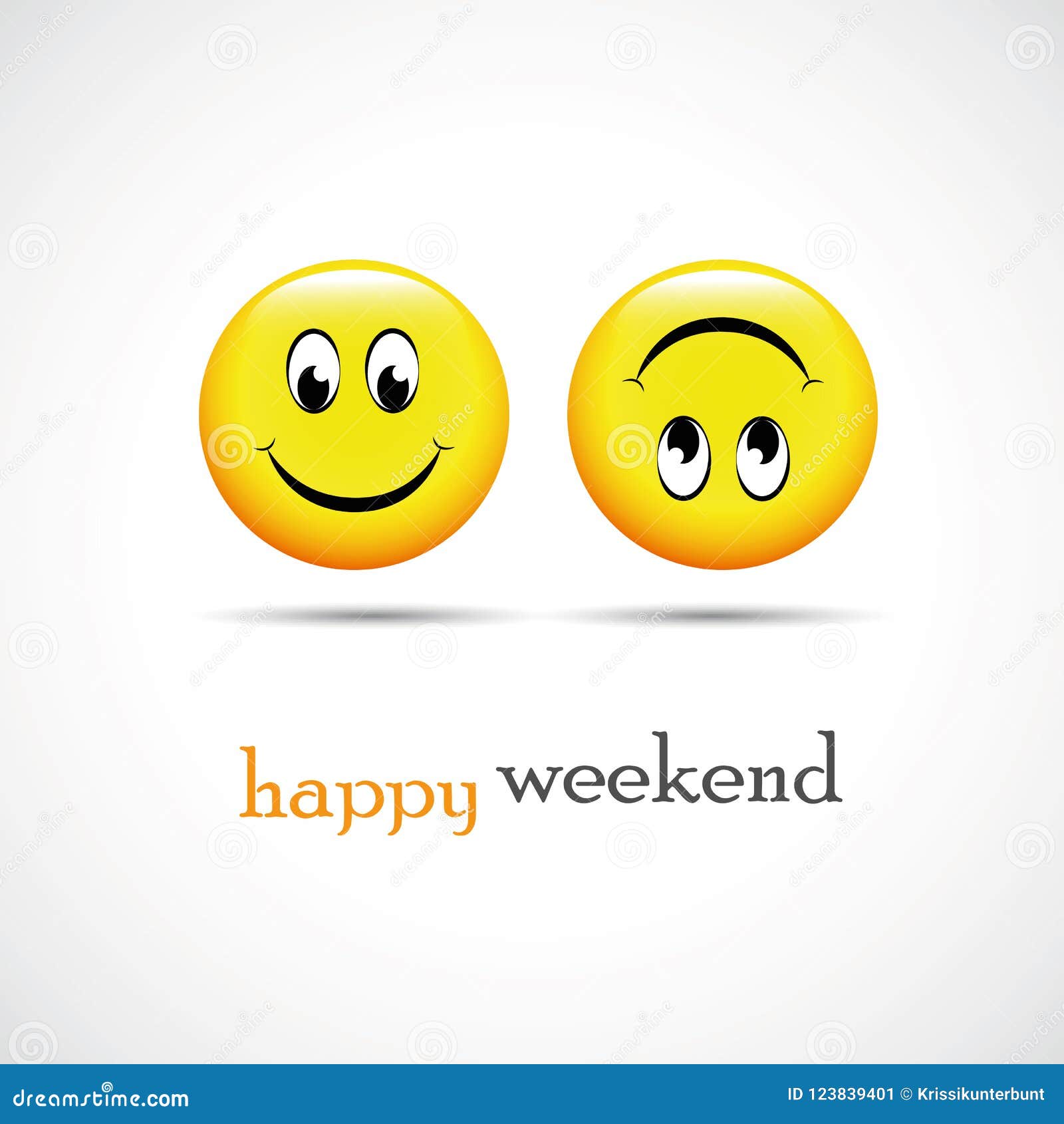 Loading Weekend Happy Smileys Stock Vector - Illustration of download ...