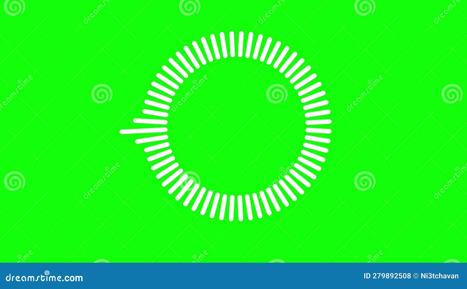 Loading Wheel Animation. Spinning Icon with Alpha Green Background ...