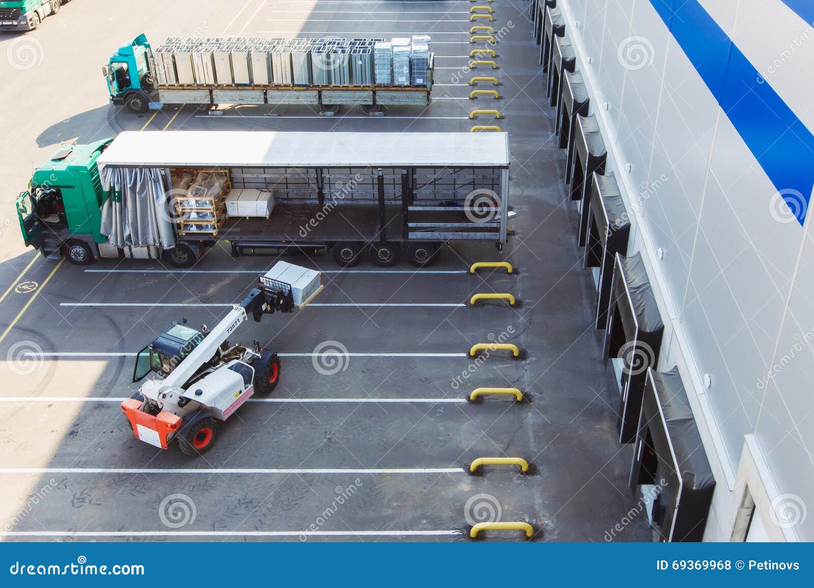 Loads the goods stock photo. Image of delivering, light - 69369968