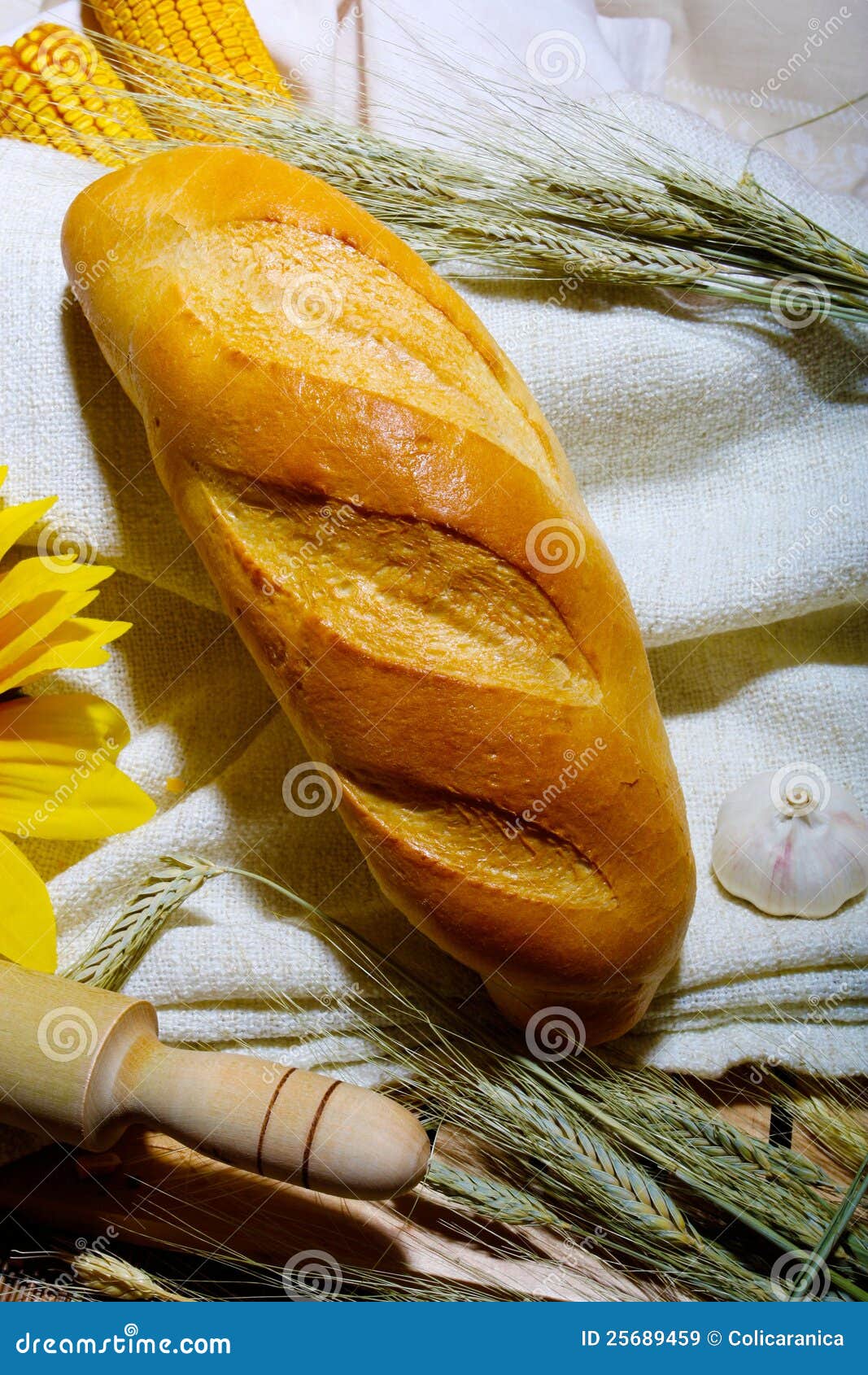 Loaf stock image. Image of gourmet, traditional, healthy - 25689459
