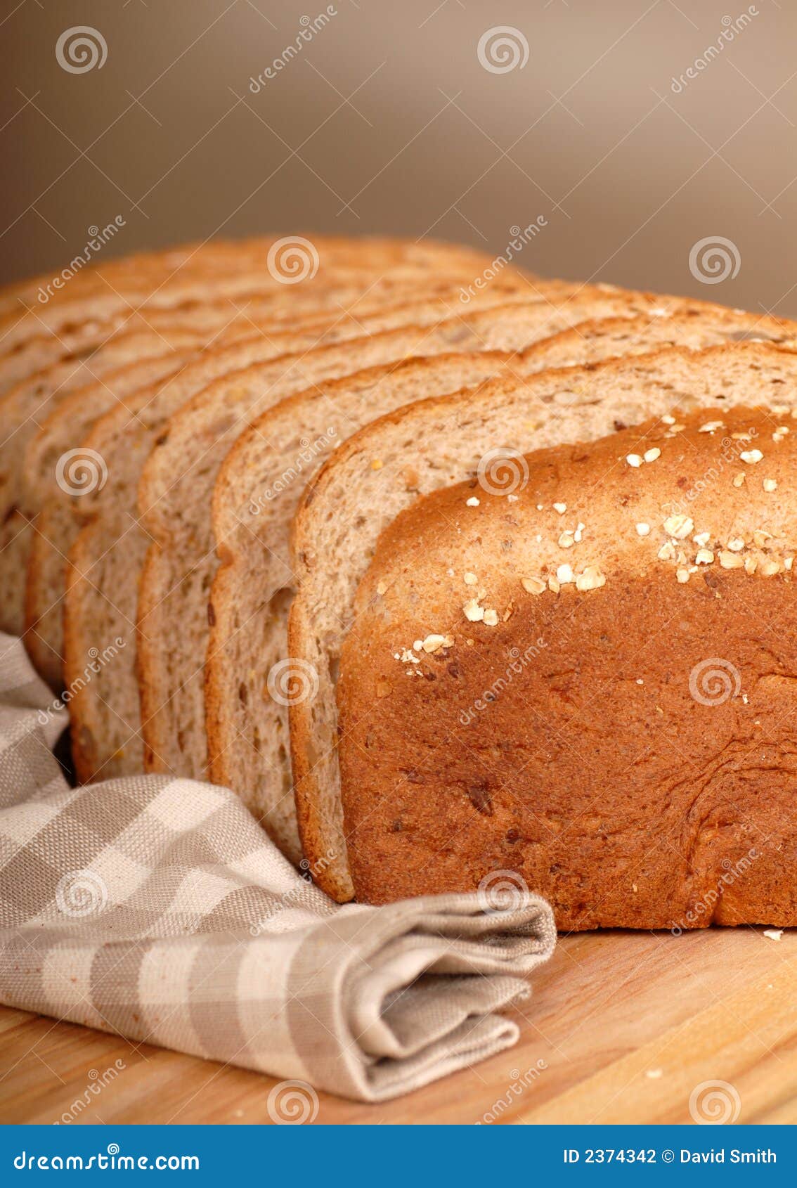 Loaf of 7-Grain bread stock photo. Image of slice, recipe - 2374342