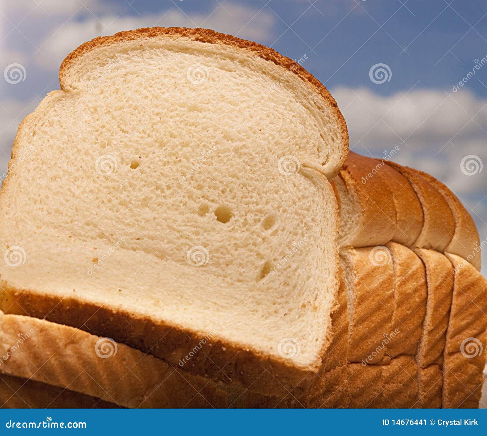 Loaf of bread stock image. Image of baked, crust, white - 14676441